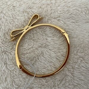 kate spade | Jewelry | Kate Spade New York Love Notes Gold Bangle ...
